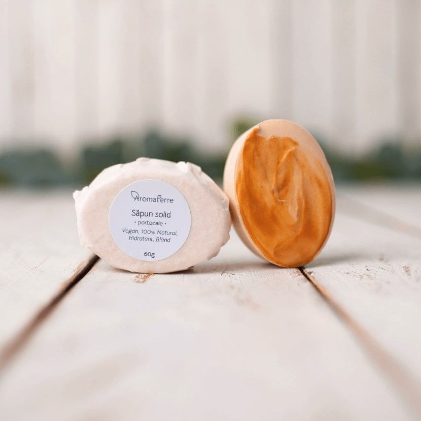 Sapun Handmade Cu Portocale 60g | Aromaterre
